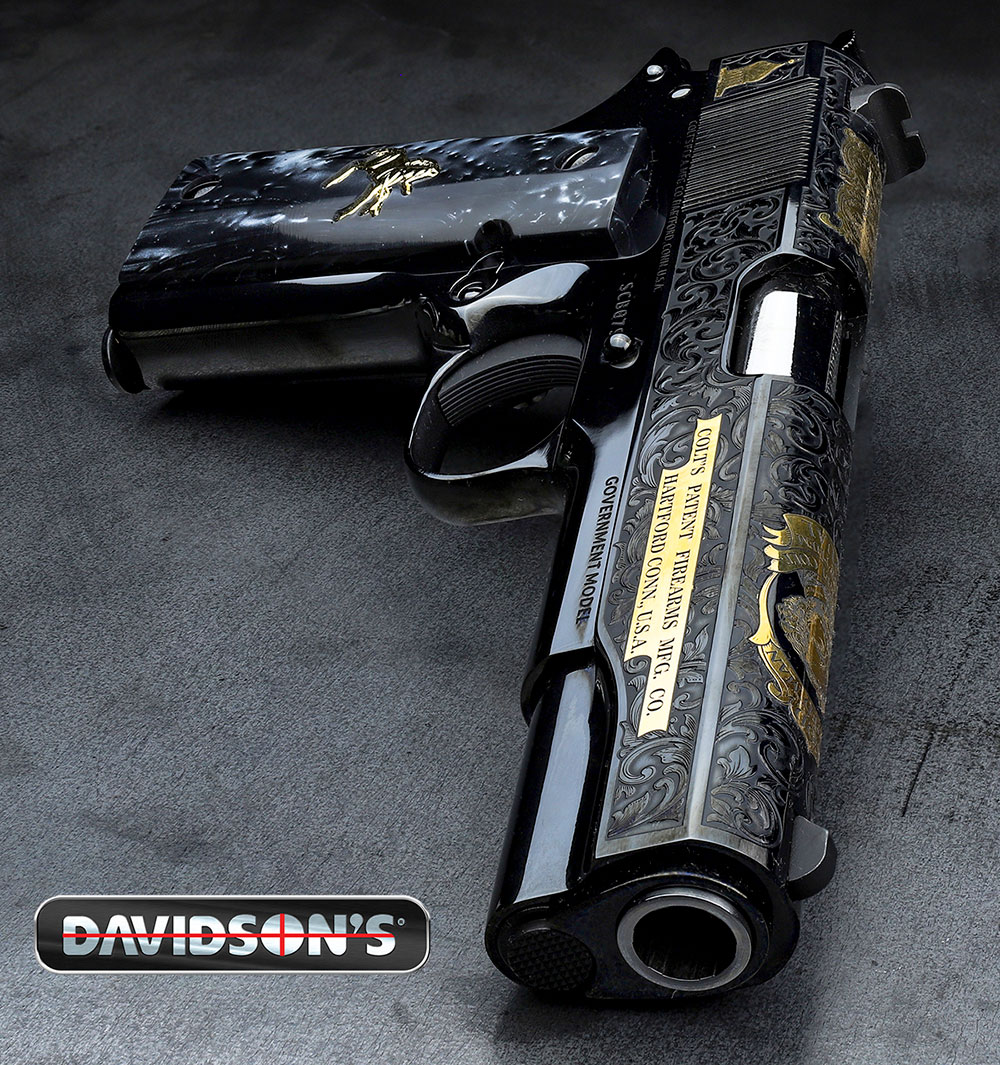 Davidson’s Creates, with Colt and Baron Engraving
